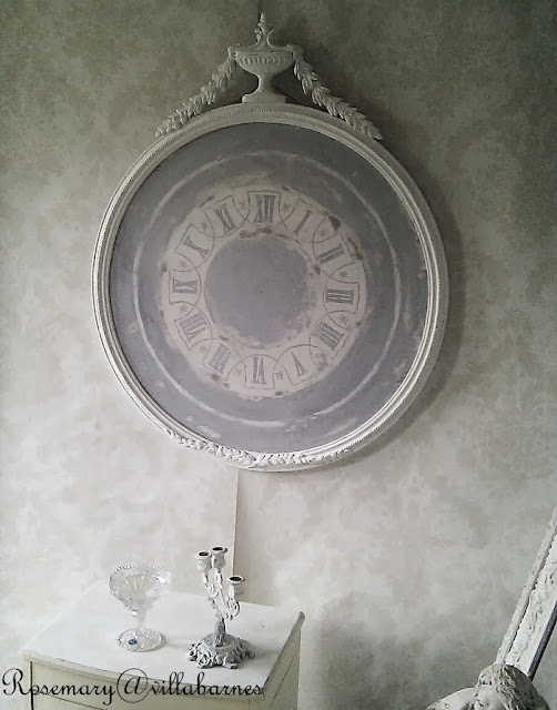 villabarnes: Framed Clock Face