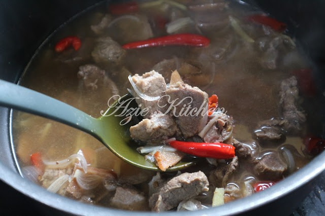 Singgang Daging Kelantan - Azie Kitchen