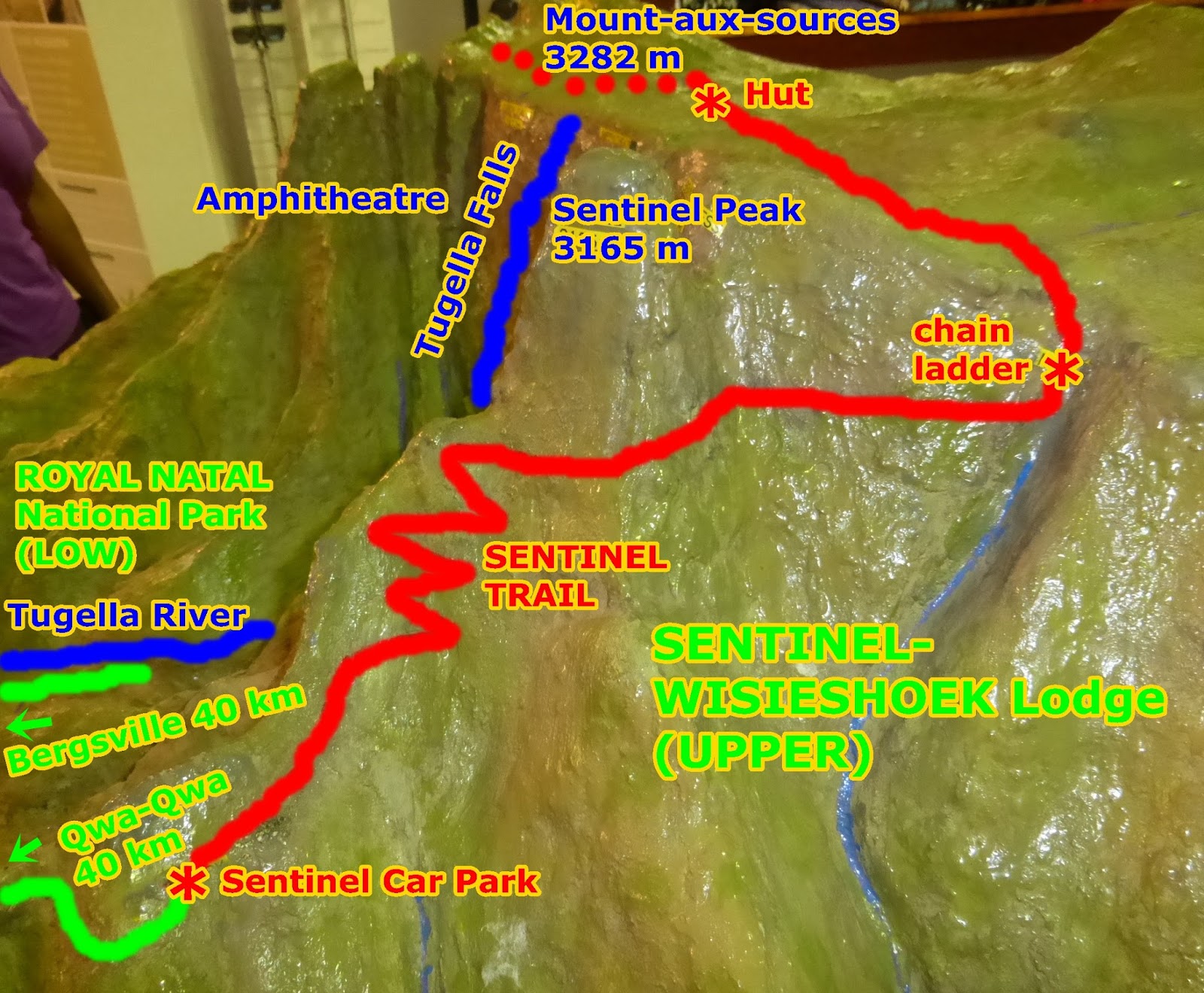 Drakensberg & Royal Natal NP, the Freestate.