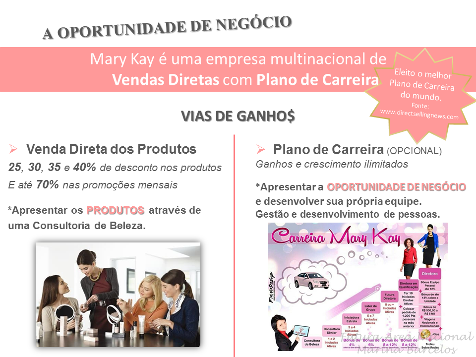 Vida Rosa Mary Kay: Como iniciar seu negocio Mary Kay