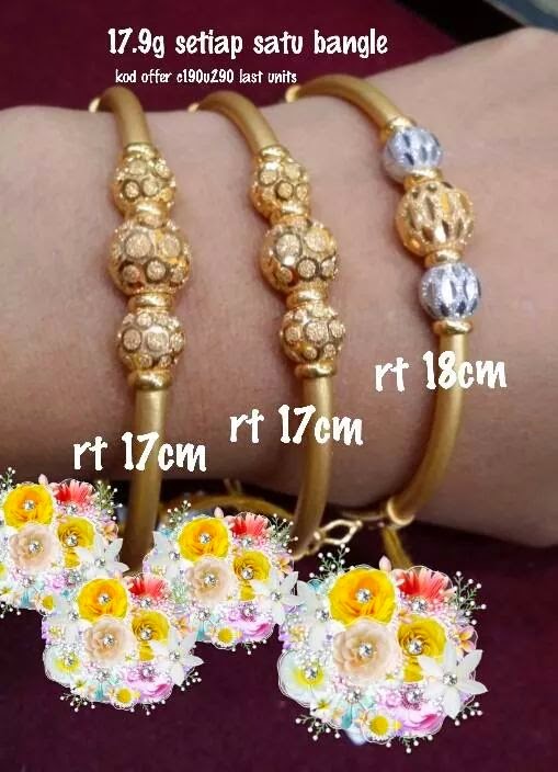 dyana GOLD 916: BANGLE PANDORA