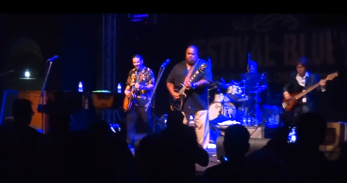 LARRY McCRAY & ALEX ZAYAS BAND at FESTIVAL DE BLUES DE BARCELONA