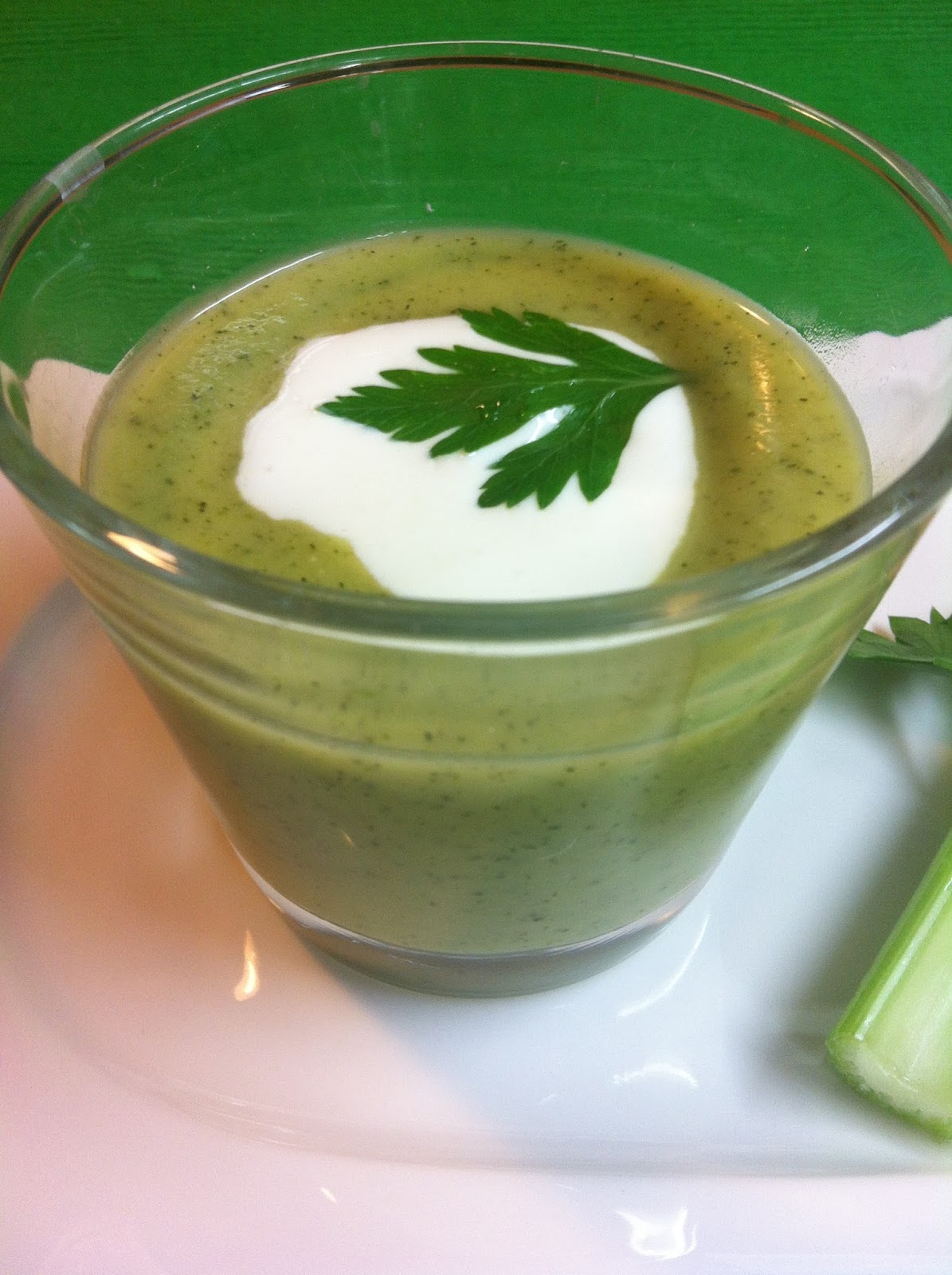 Las recetas de Martuka: Crema Verde De Calabacín