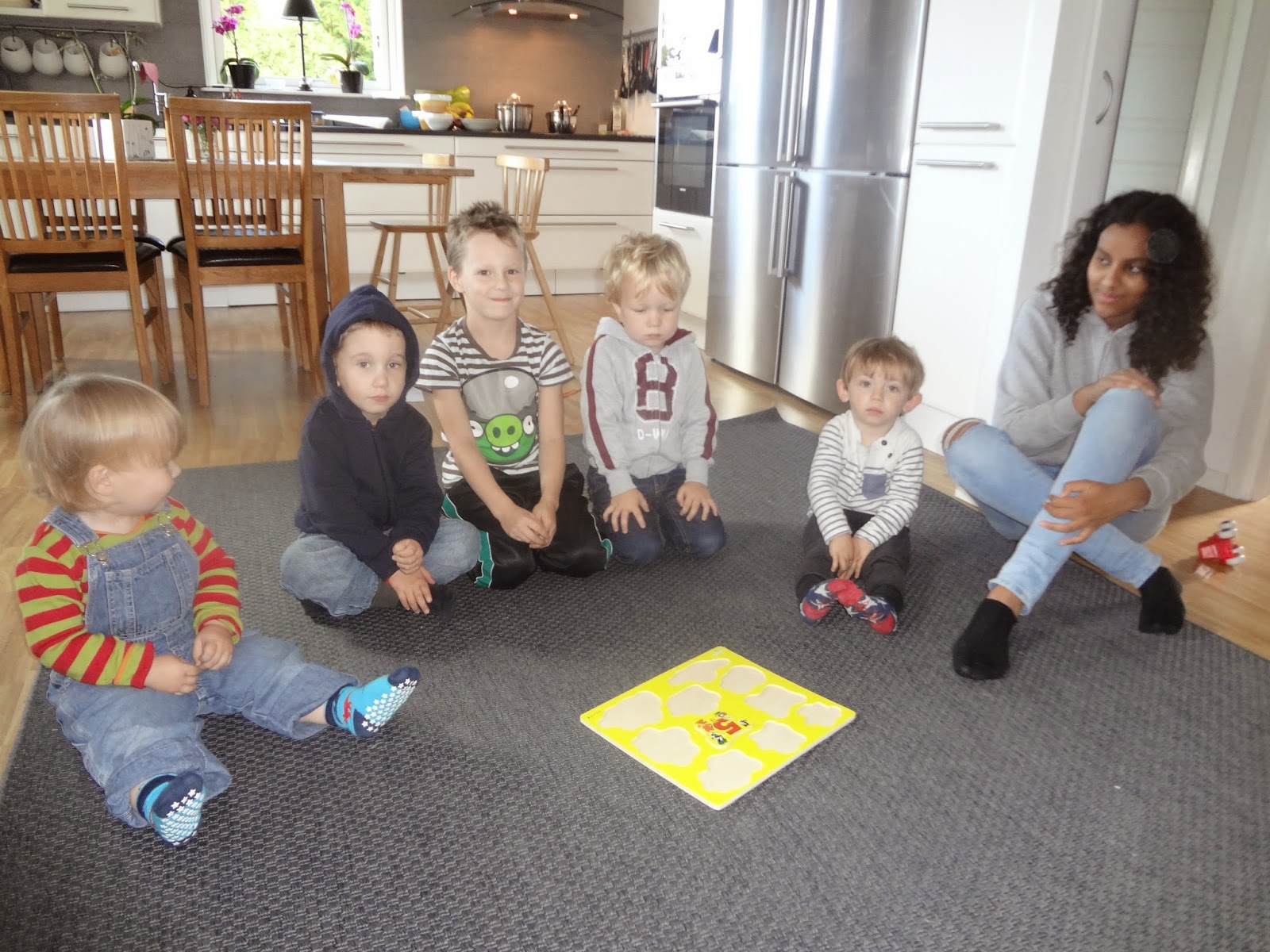 Lekebackens familjedaghem: Matematik med Bamse