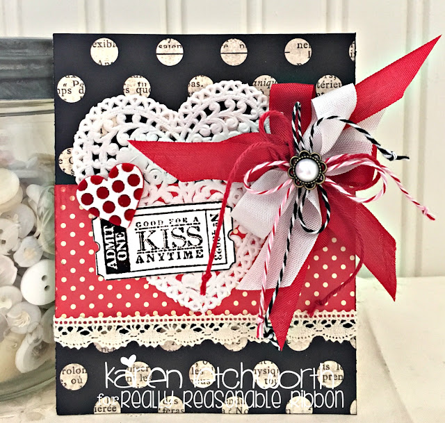 Really Reasonable Ribbon Blog: Sharing Love and Kisses