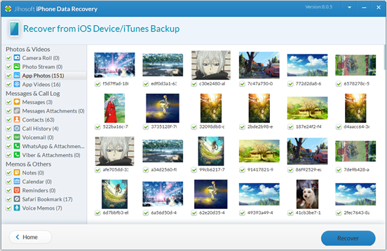 iPhone Photo Recovery: Recover Deleted Photos from iPhone without Backup