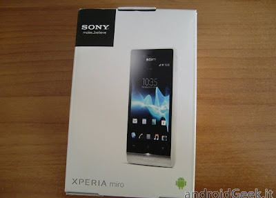Sony Xperia miro - sony