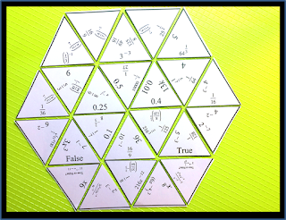 Negative and Rational Exponents Puzzle ~ TenTors Math Teacher Resources