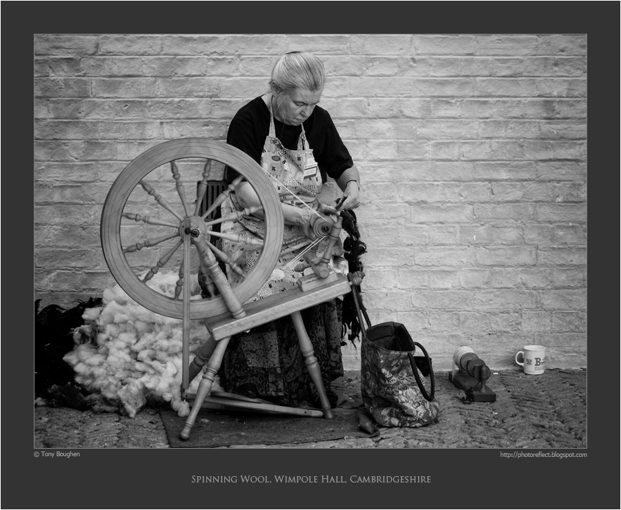 PhotoReflect: Spinning wool
