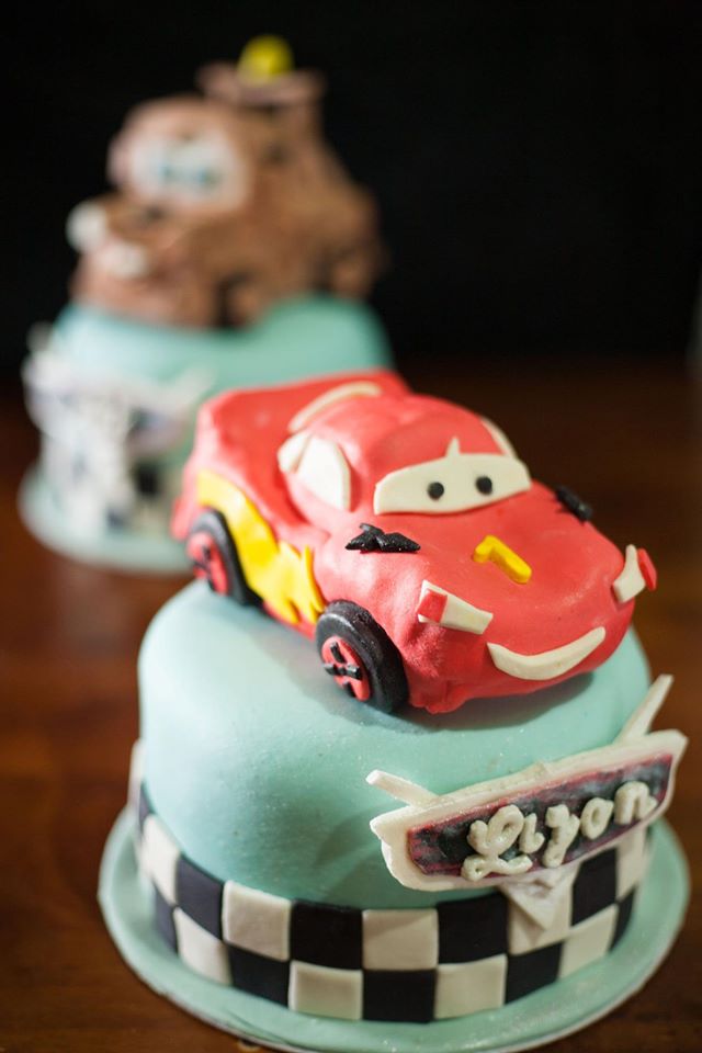 Disney's Cars Fondant Cake ~ Cakes By Edilyn
