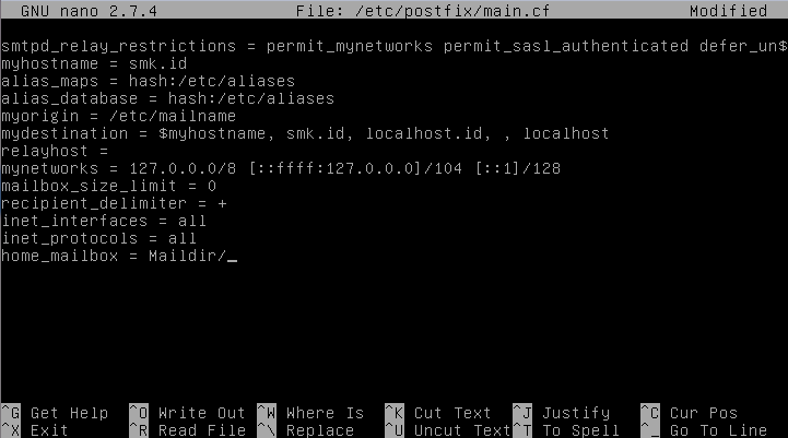 Instalasi dan Konfigurasi Mail Server (Postfix, Dovecot-pop3d, Dovecot ...