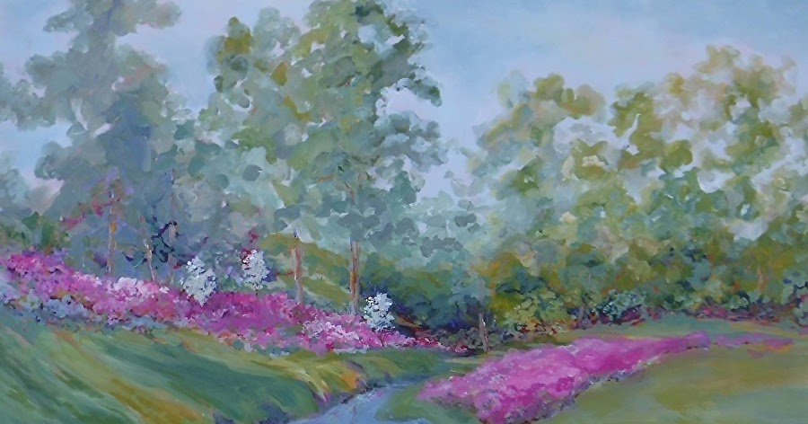 Contemporary Artists of Georgia: Impressionist Landscape Painting ...