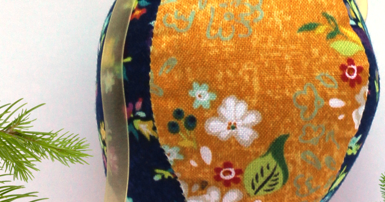 Jennifer Jangles Blog: DIY Sewn Ball Ornament