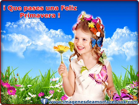 Postales de Primavera - IMÁGENES CON FRASES © LINDAS