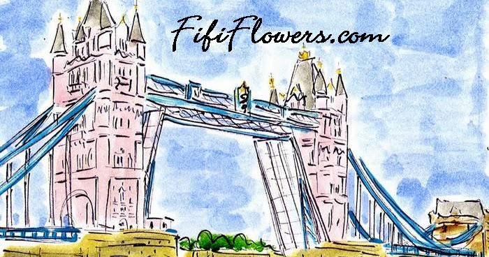 Fifi Flowers: A London Bridge in PINK...