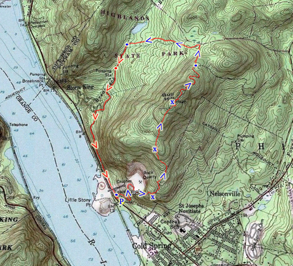 Harriman Hiker: Harriman State Park and Beyond: Bull Hill / Mt. Taurus