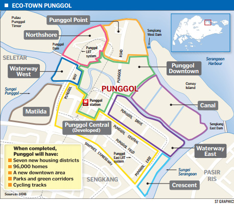 If Only Singaporeans Stopped to Think: Punggol to have 7 new waterfront ...