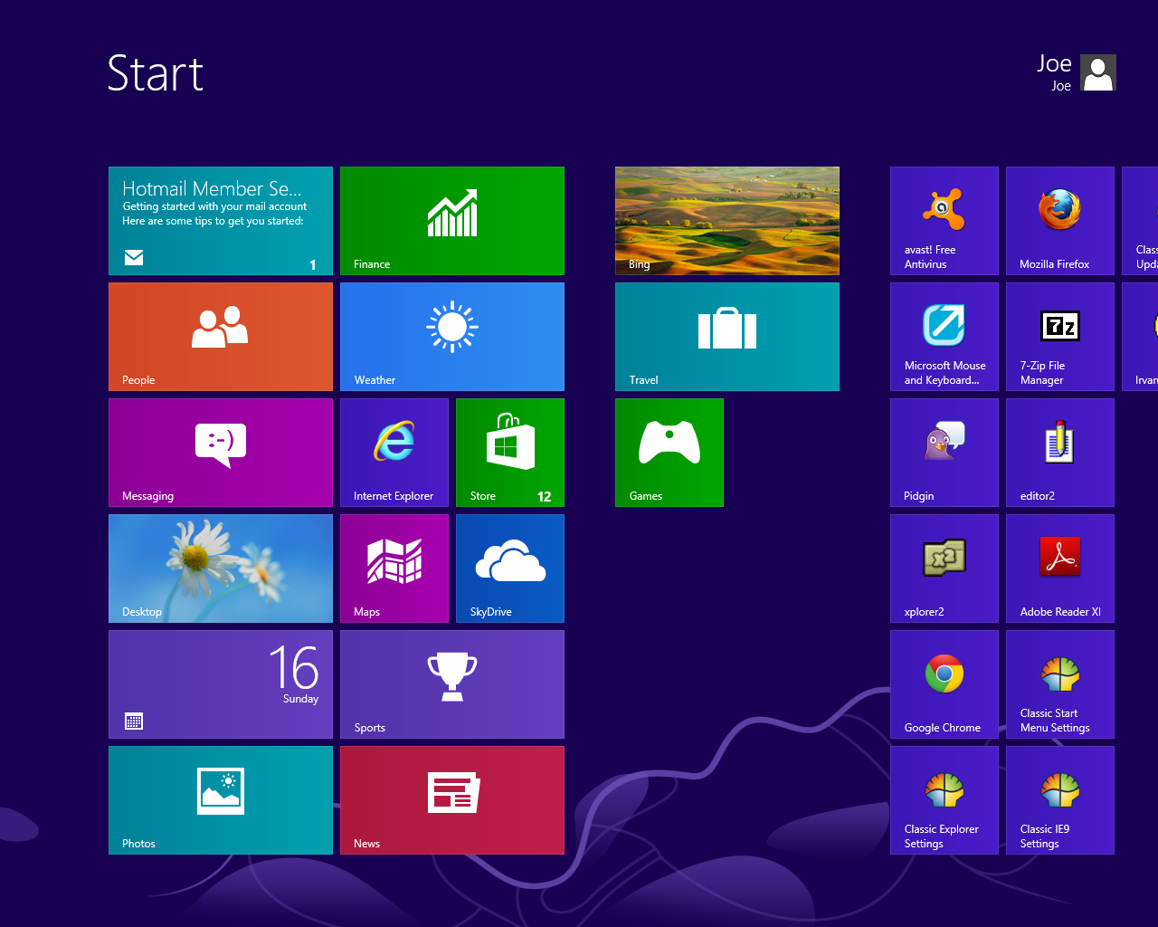 Everything Windows 10: Windows 8 64 Bit Installed with Classic Shell