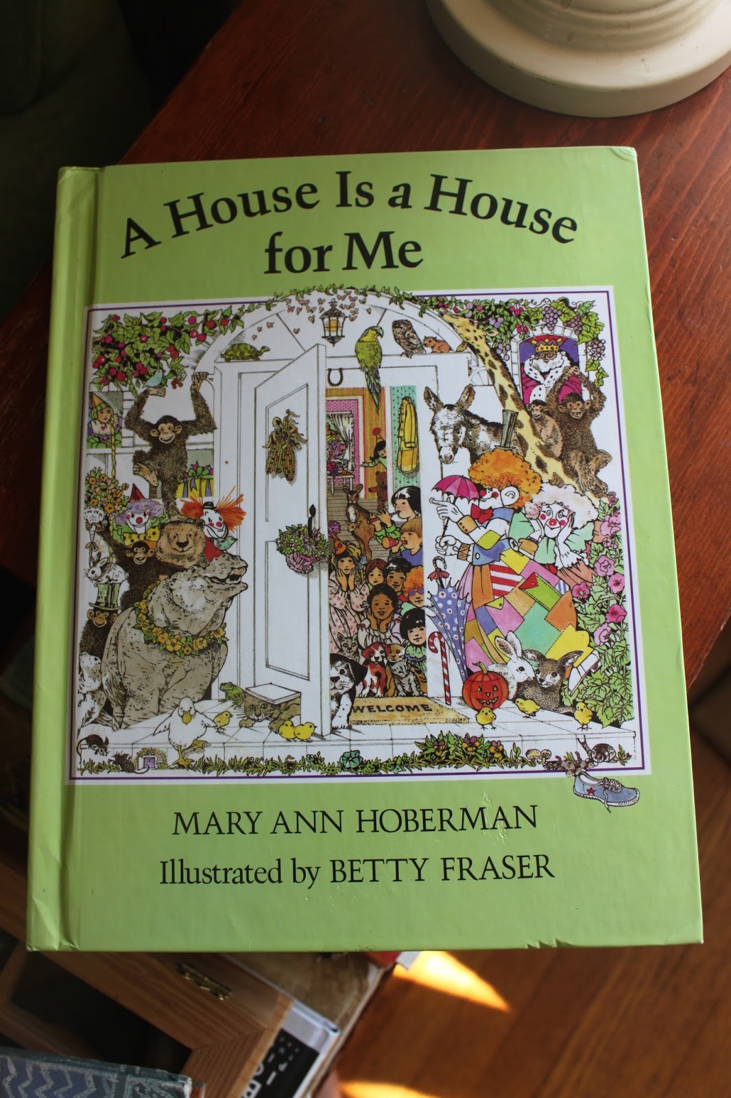 the marlowe bookshelf: A House is a House for Me