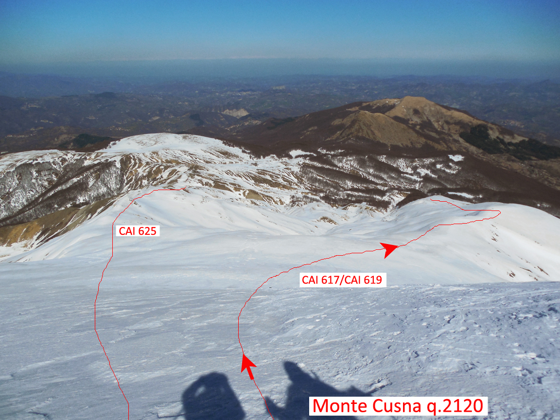 Escursionismo a 360°: Monte Cusna (da Rescadore) EEAI/F