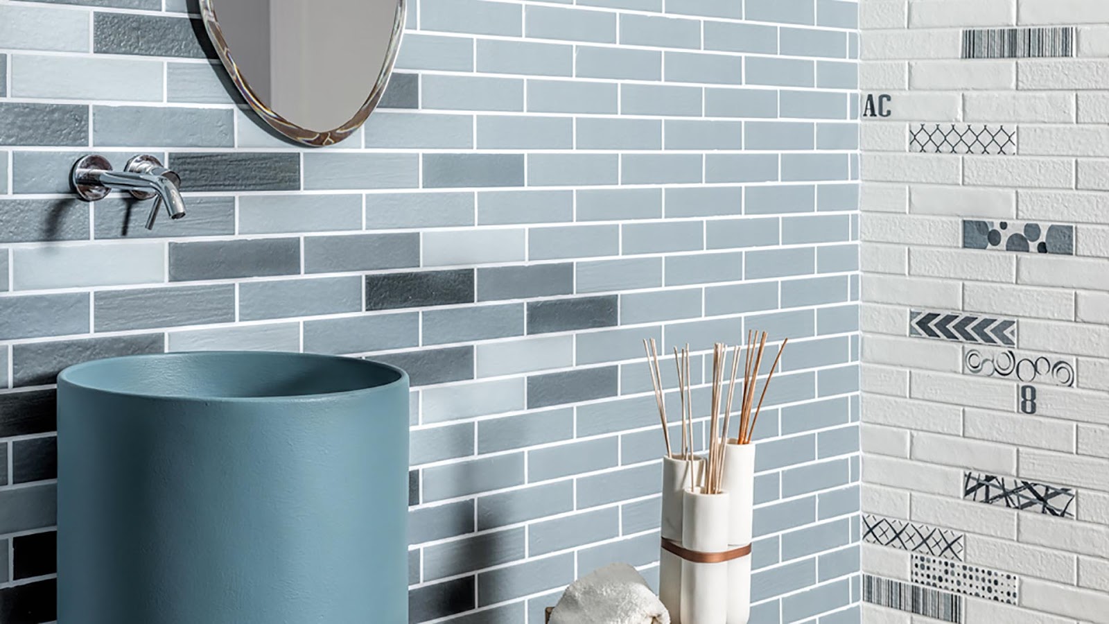 Slim brick wall tiles Urban & Colors collection from Brick Generation ...