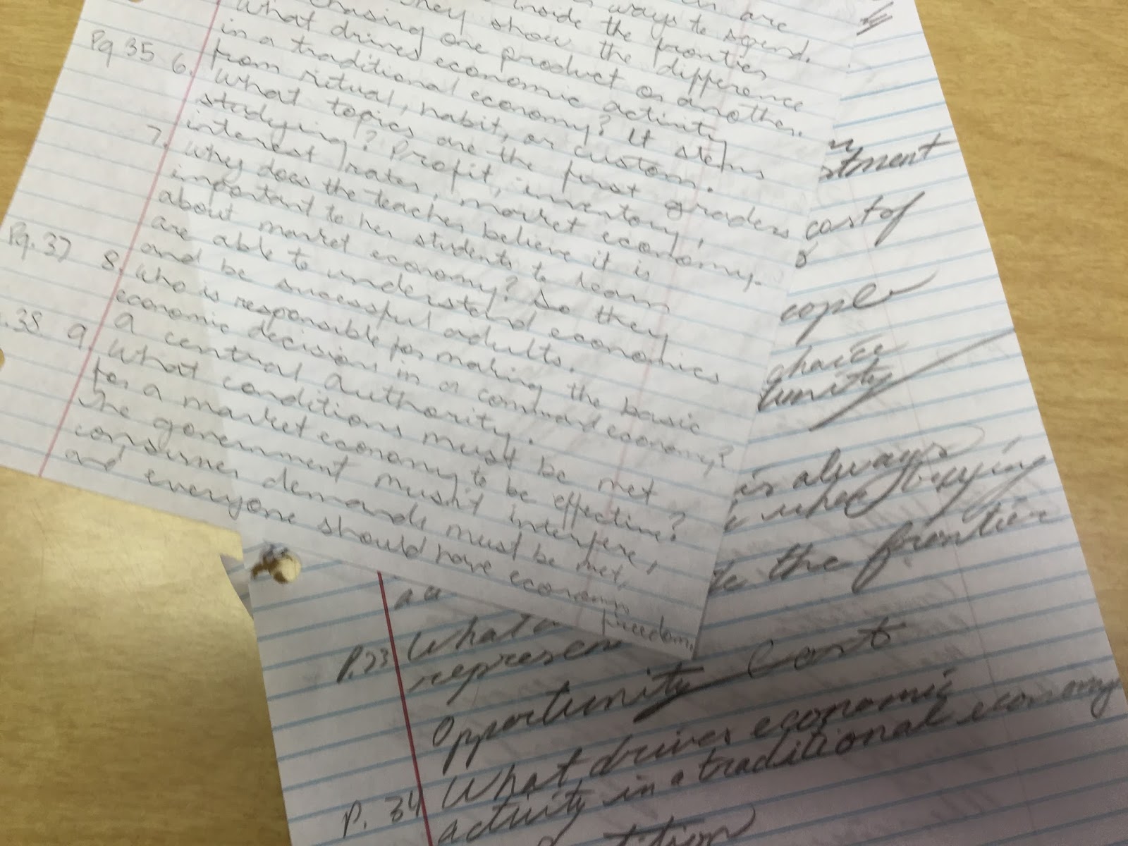 Laws of Gravity: Handwriting