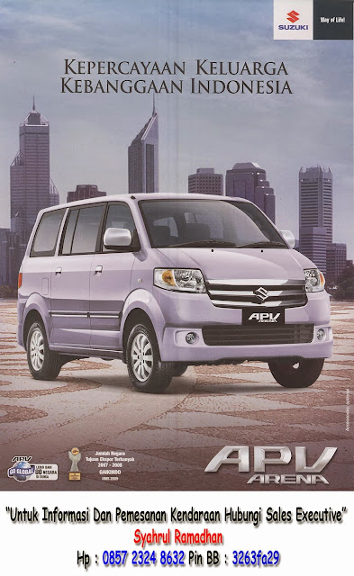 PUSAKA MOTOR UTAMA: APV ARENA SUZUKI SUKABUMI - PUSAKA MOTOR UTAMA