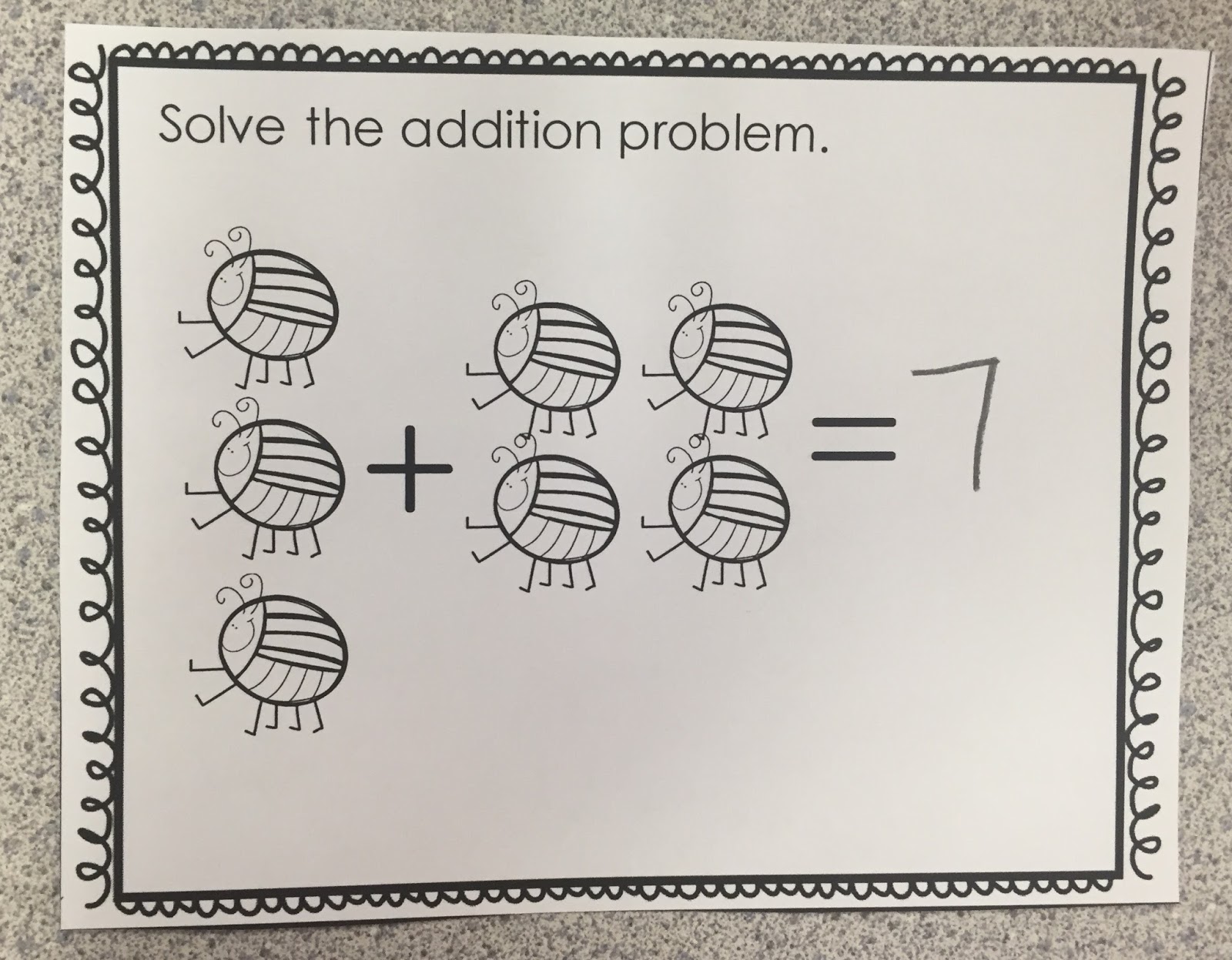 Ms. Moran's Kindergarten: Addition Fun
