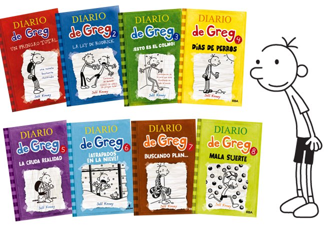 Bibliocayón: ¡Novedad! El Diario de Greg.