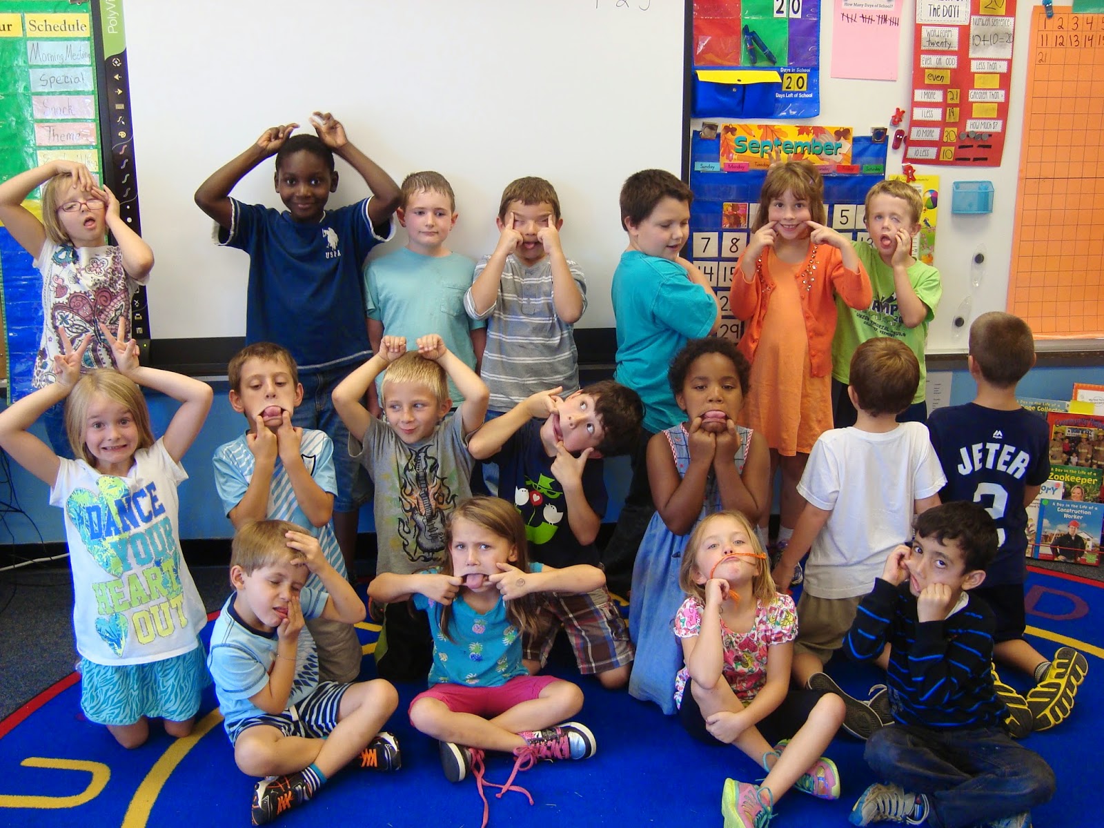 Mrs. Kelly's First Grade Class: September 2014