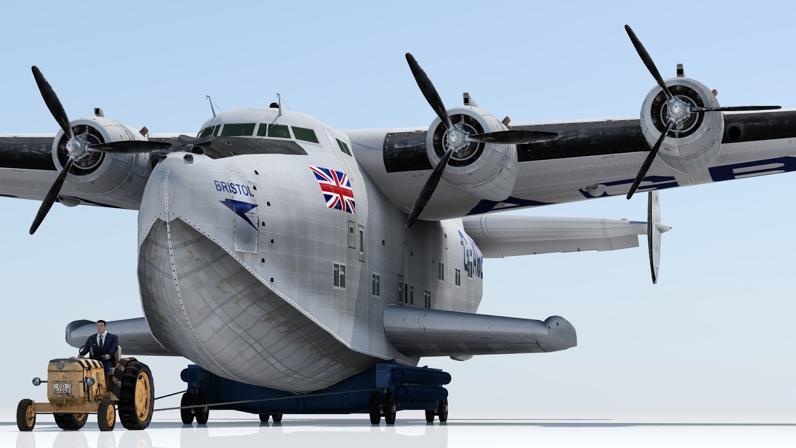 HANGARCEROUNO: Clipper early renders