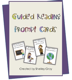 Free on TpT 4th Grade: Guided Reading Prompt Cards
