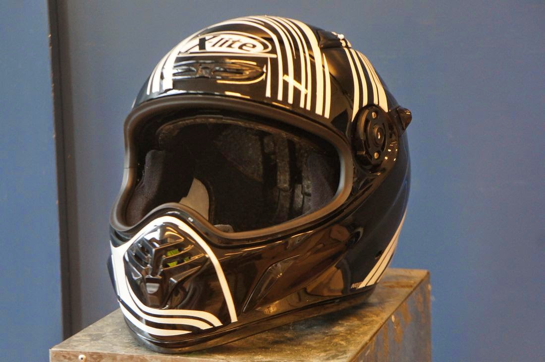 BUBBLE VISOR: Barn Fresh Helmet Aad - Nolan X-lite X-551 - fase 1