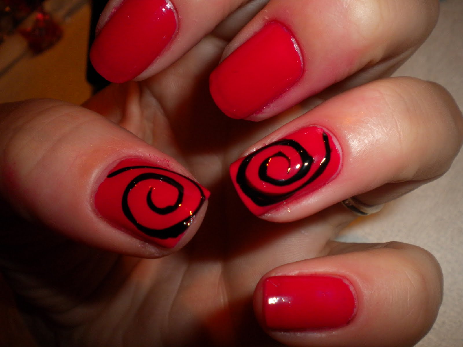 CătălliNails: Unghii rosii