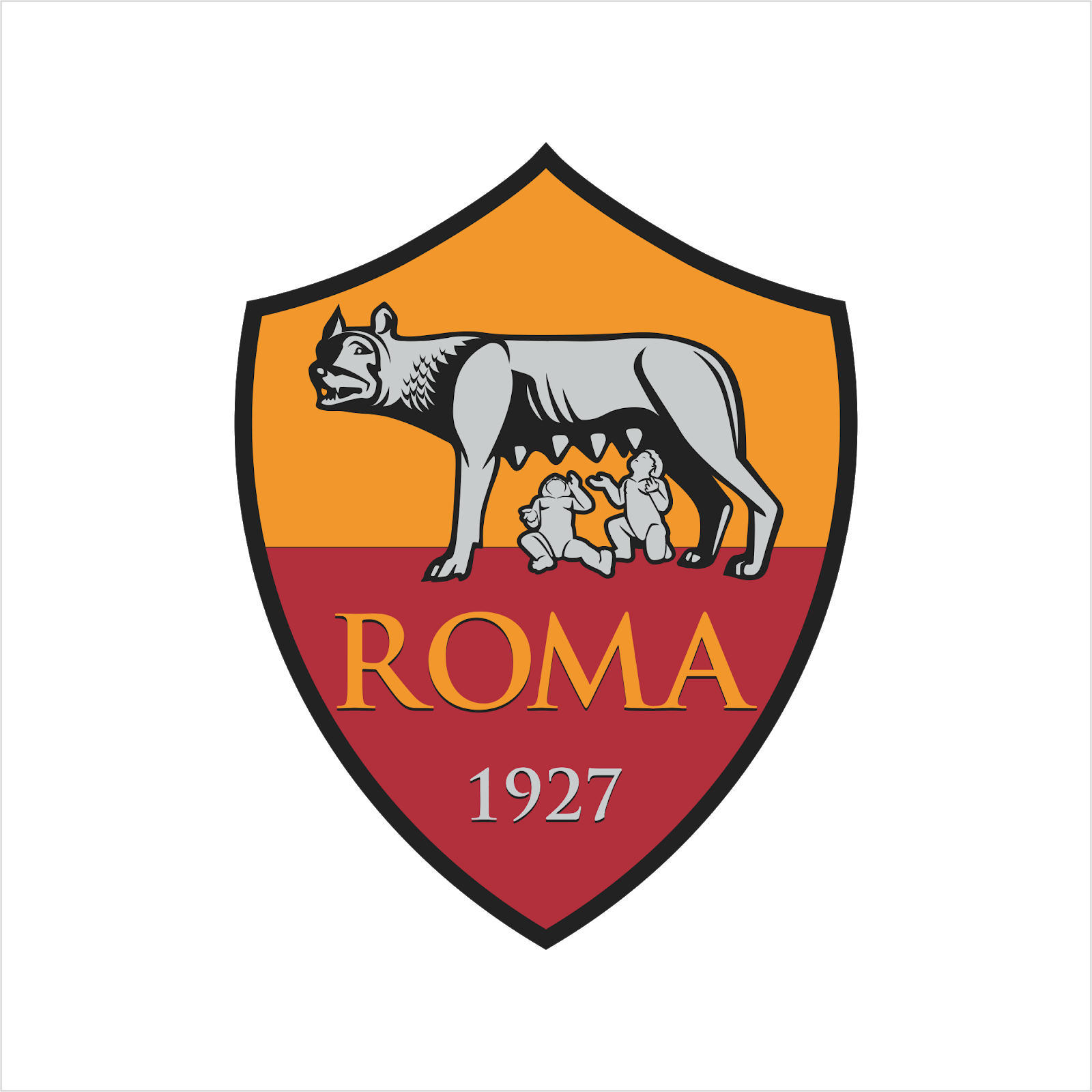 AS Roma Logo vector (.cdr) Free Download - BlogoVector