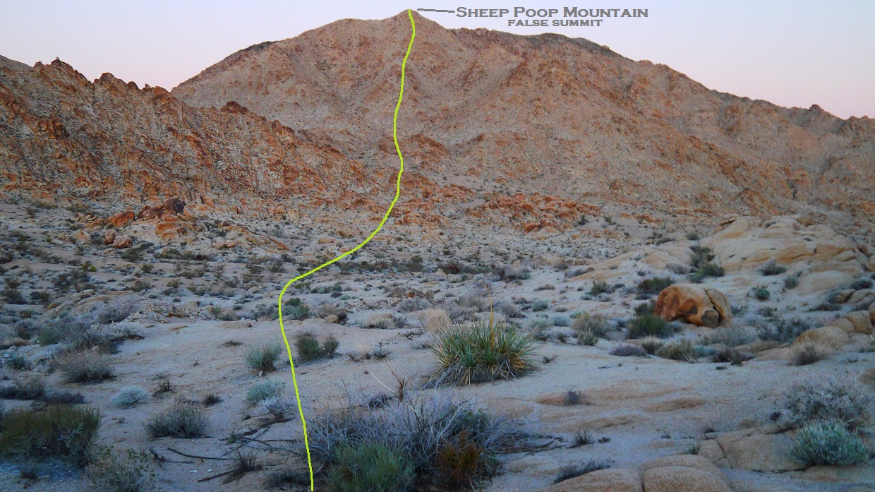 Peaks For Freaks: "Sheep Poop Mountain," Sheep Hole Mountain