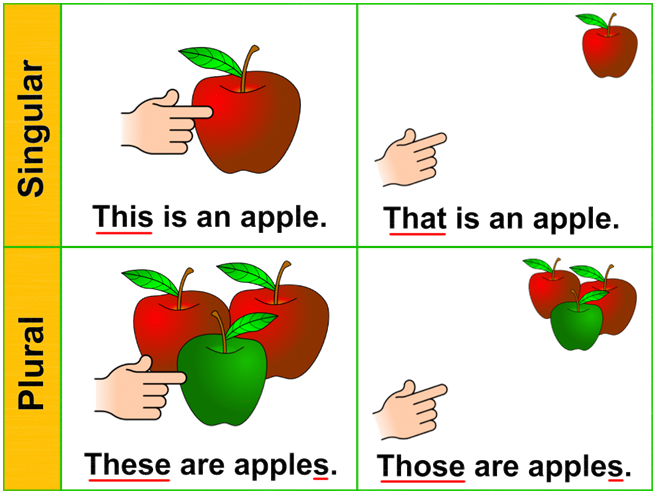BASIC ENGLISH I: Demonstratives