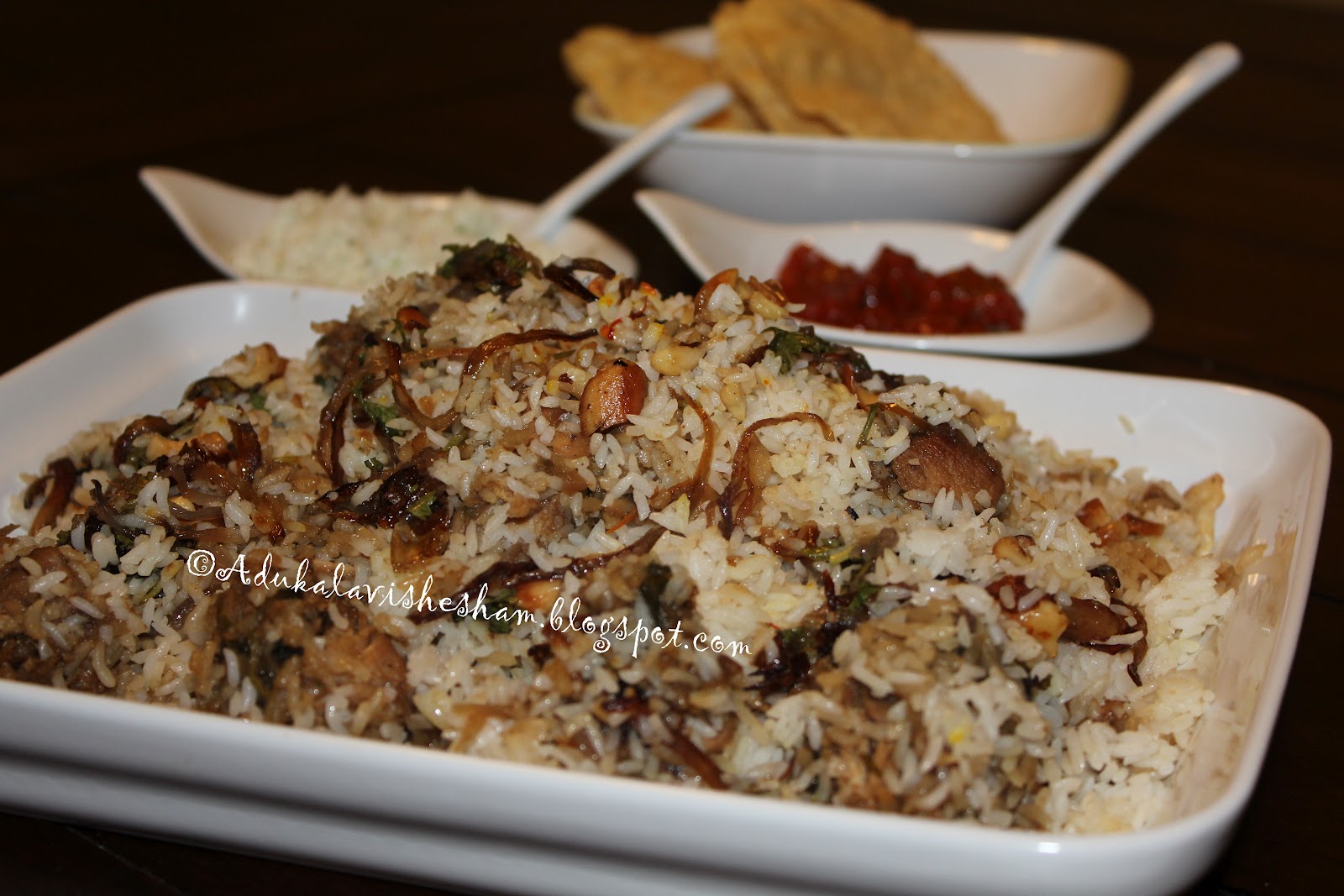 Adukala Vishesham: Thalassery style Chicken Biryani
