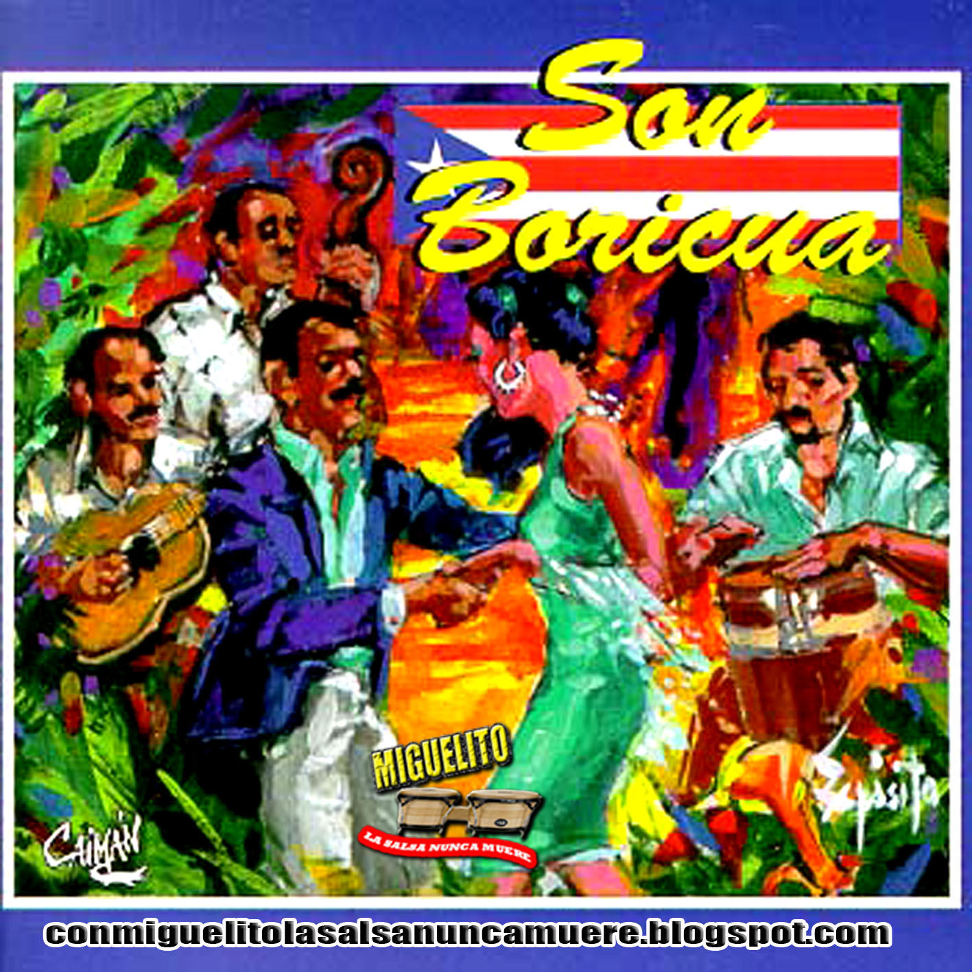 con miguelito la salsa nunca muere: Son boricua.rar