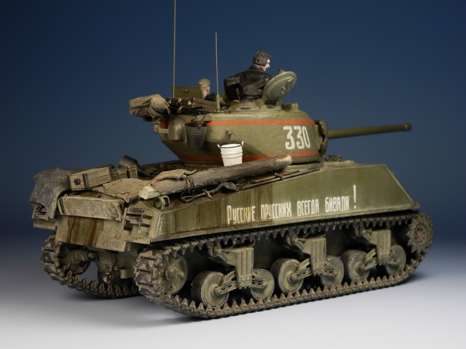 Radek Pituch - Complete Modeller: Soviet Sherman M4A2 76 at Torgau ...