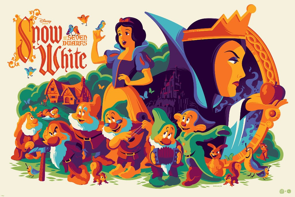 INSIDE THE ROCK POSTER FRAME BLOG: Snow White ET and More Posters ...