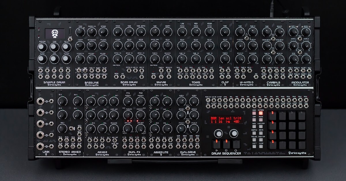 MATRIXSYNTH: Erica Synths Techno System - Hi-Res Pics, Details and Price