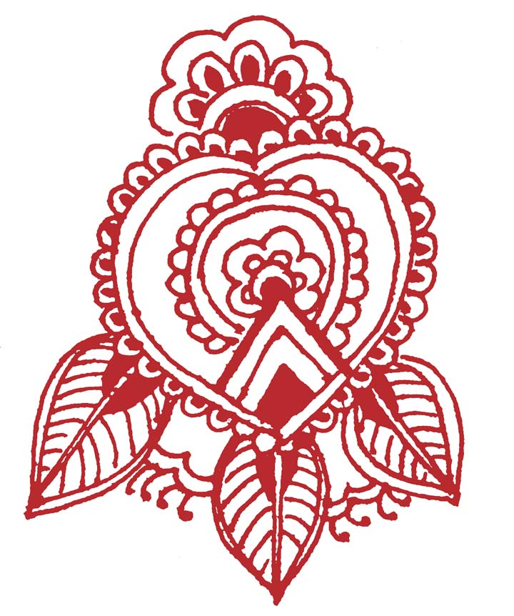 CLIP ARTS AND IMAGES OF INDIA: Mehandhi ( Marudhani )