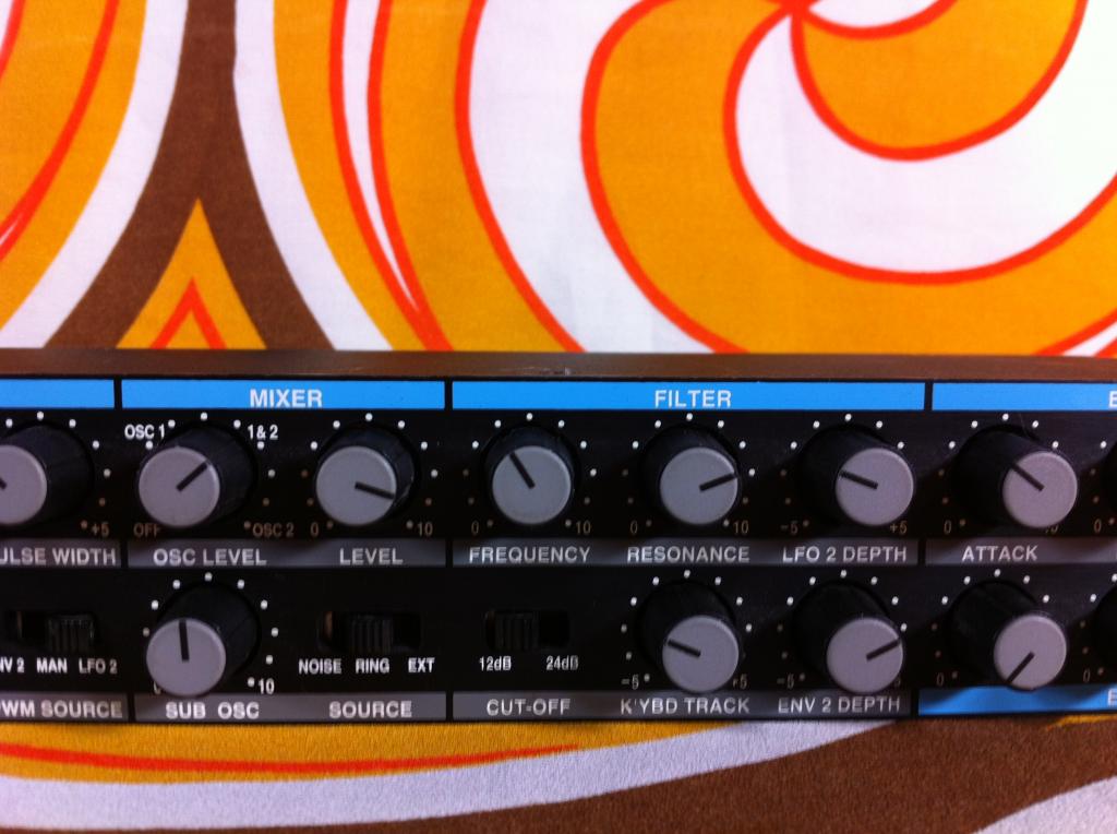 MATRIXSYNTH: Novation Super Bass Station Rack Analog Synth MIDI/CV SN ...