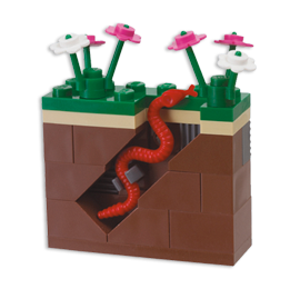 Legoreve: Worm & Earth - Lego 40038