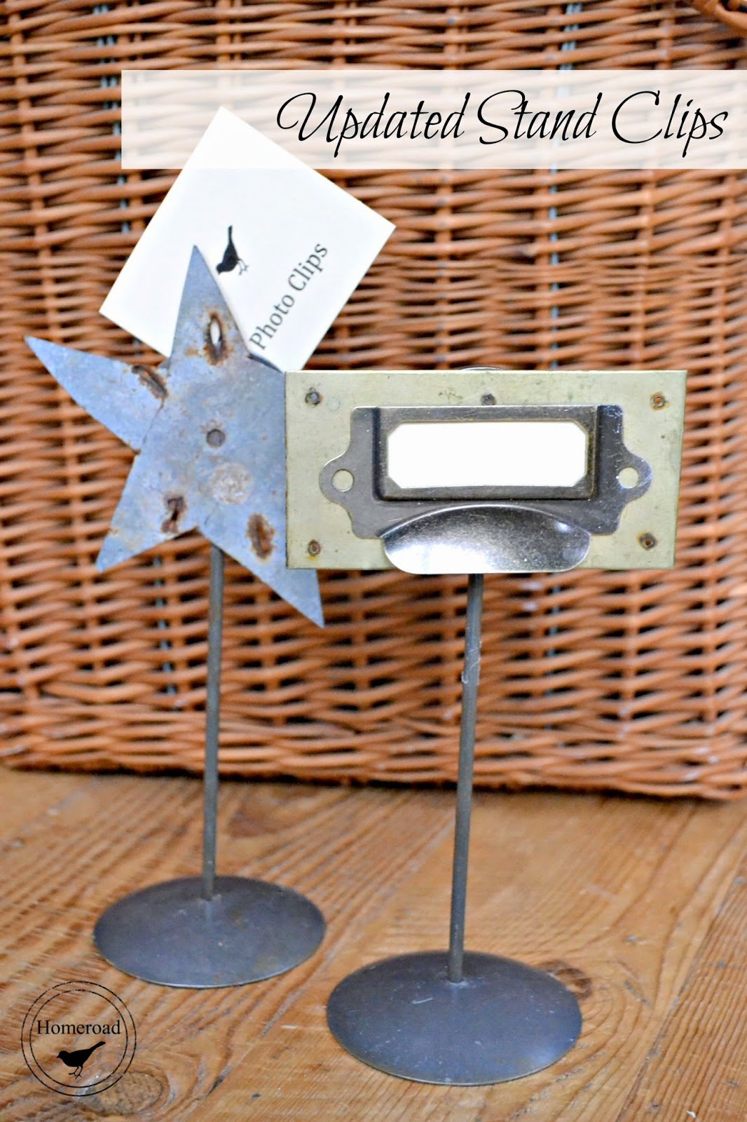 Vintage Film Reel Photo Stand