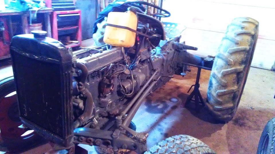 My 1955 Ferguson TEA 20 that my grandfather restored and gave to me