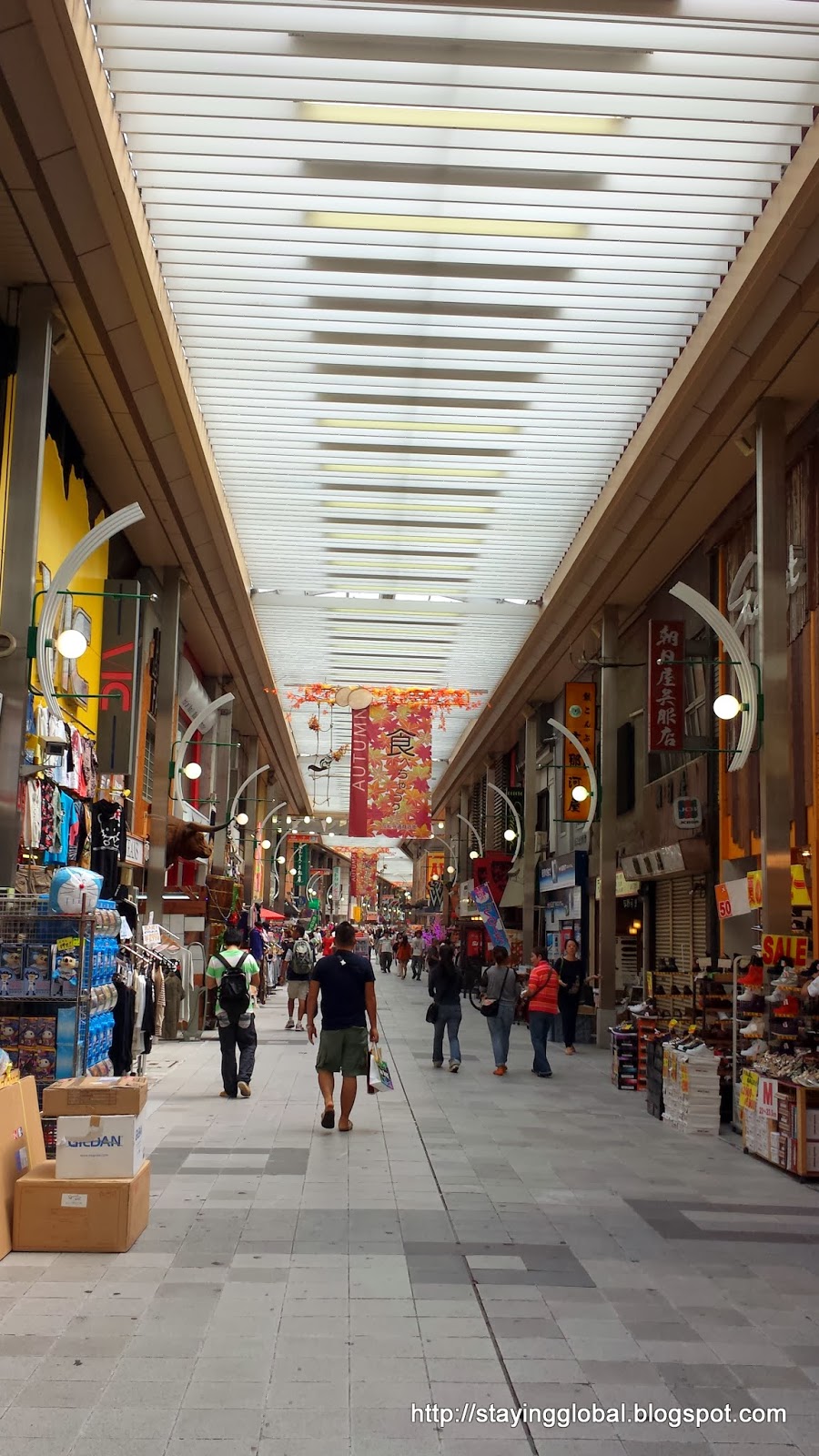A Global Life: Nagoya : Osu Kannon Temple and Shopping Arcade