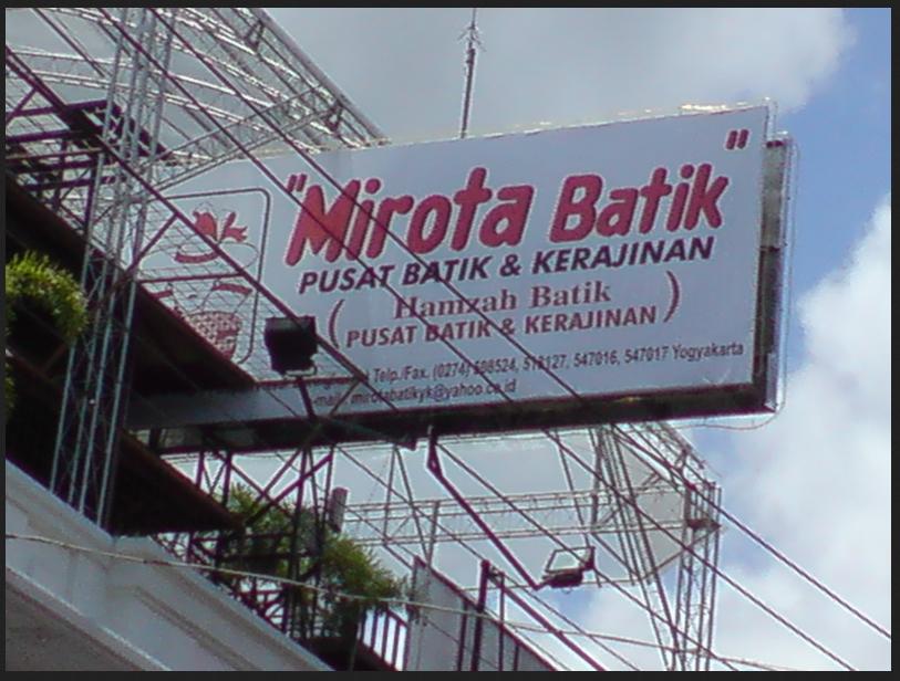 Mirota Batik | Data Rental