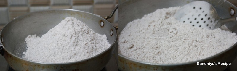 Sandhiya's Cookbook: Rice flour | Red rice flour | Home made Rice flour ...